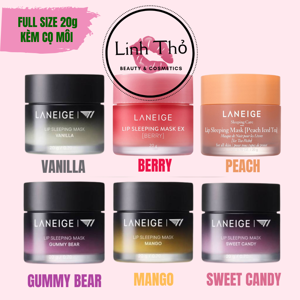[20G DATE 2027] Mặt nạ ngủ môi Laneige Lip Sleeping Mask Ex T1 20g | Shopee Việt Nam