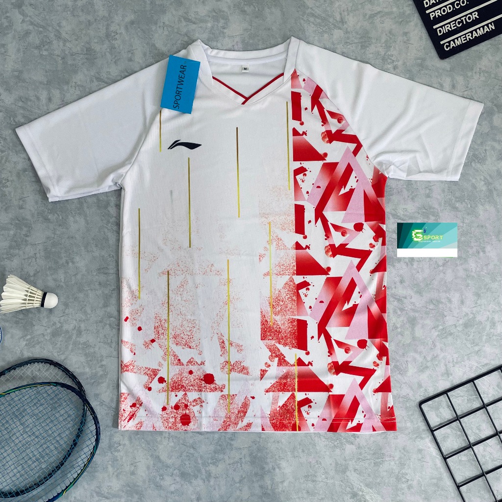 Áo Cầu Lông Lining Loh Kean Yew, Chất Vải Dùng Thi Đấu Full Size Nam Nữ ...