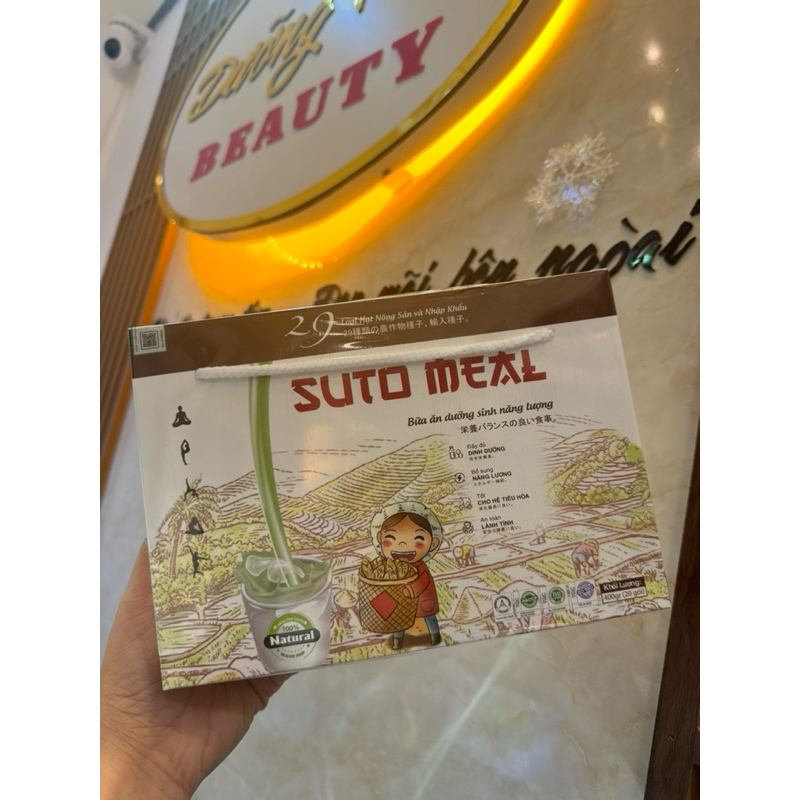 Bữa ăn dưỡng sinh năng lượng Suto meal hộp 400g/20 gói nhỏ | Shopee ...