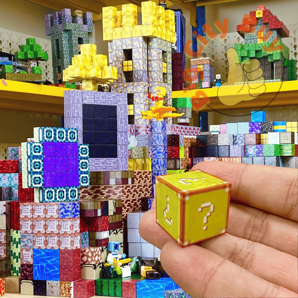 Viên Minecraft Nam Châm Từ Tính Lắp Ráp Xây Dựng Cho Bé 50 Mẫu Khác ...