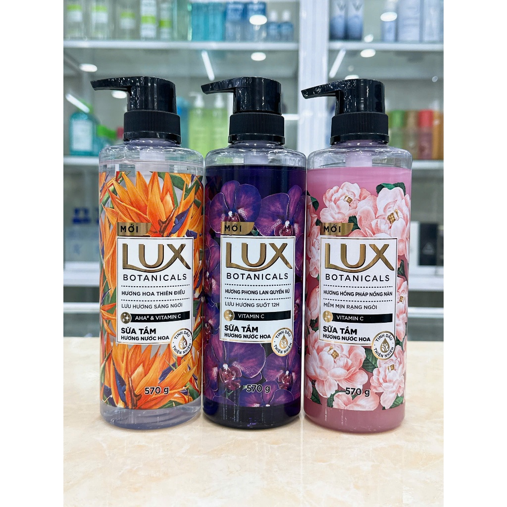 Sữa Tắm Hương Nước Hoa Cao Cấp LUX Chính Hãng Công Ty 350g~570g Mẫu Mới | Shopee Việt Nam