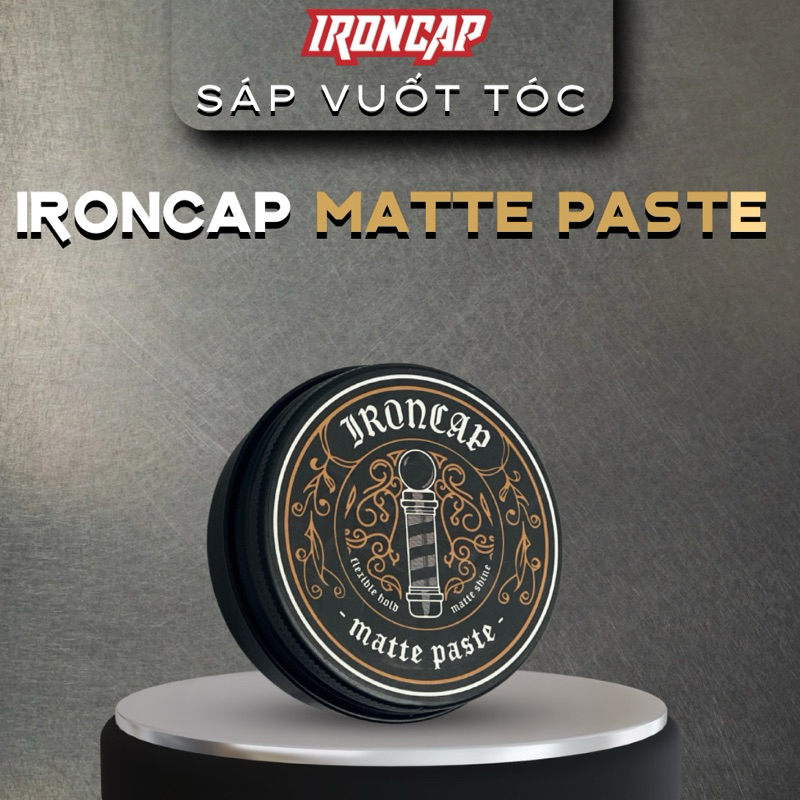 Sáp vuốt tóc nam Ironcap Mattee Paste - Sản Phẩm tạo kiểu tóc nam ...
