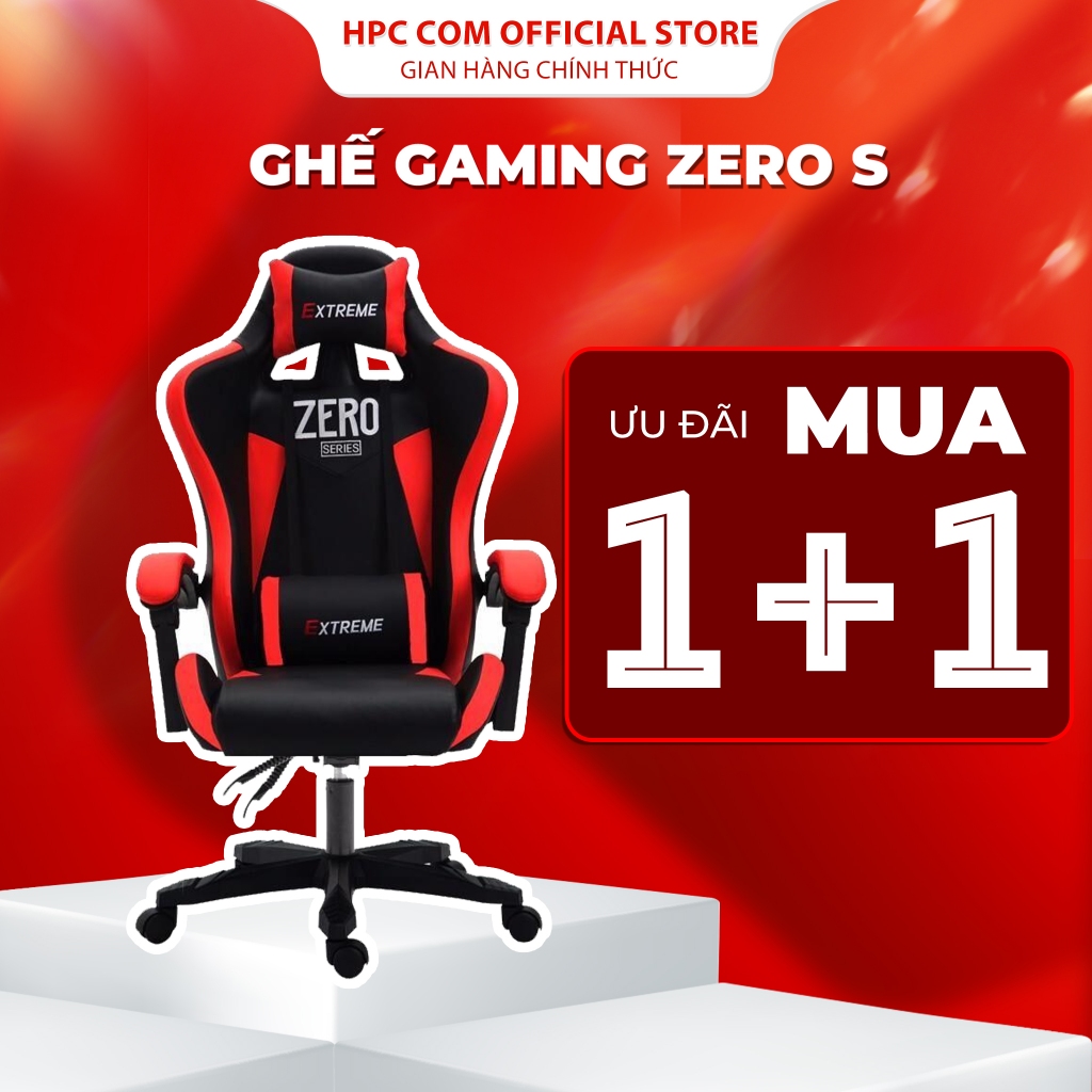 Ghế gaming Extreme Zero S+ khung thép chống gỉ, mút khối K40 chống lún ...