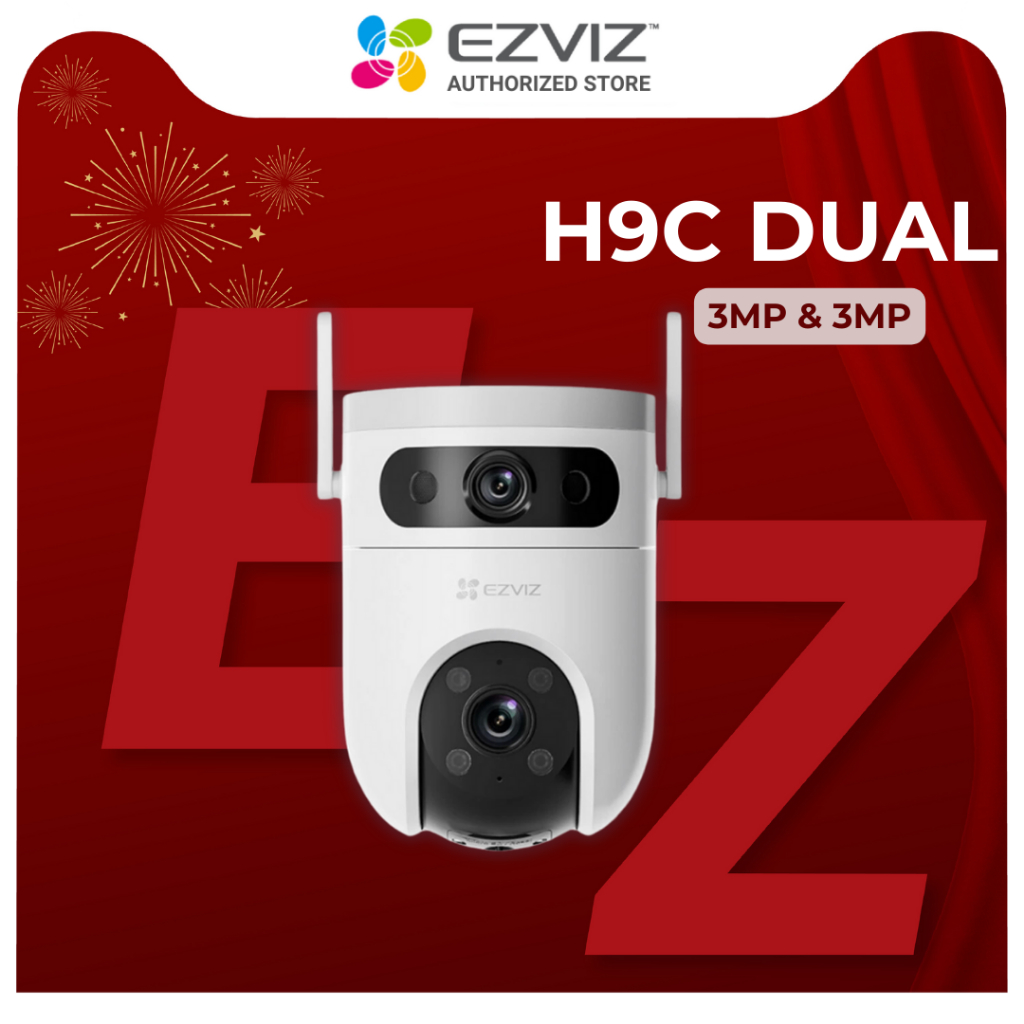 Camera wifi ngoài trời Ezviz H9C 6MP (3MP + 3MP) 2 mắt kép | Shopee ...