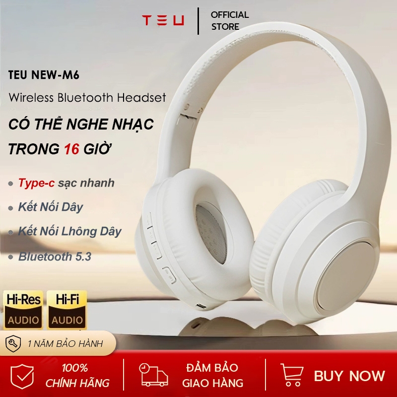 Tai Nghe Bluetooth KhôNg DâY TEU, tai nghe bluetooth chụp tai TíCh HợP ...
