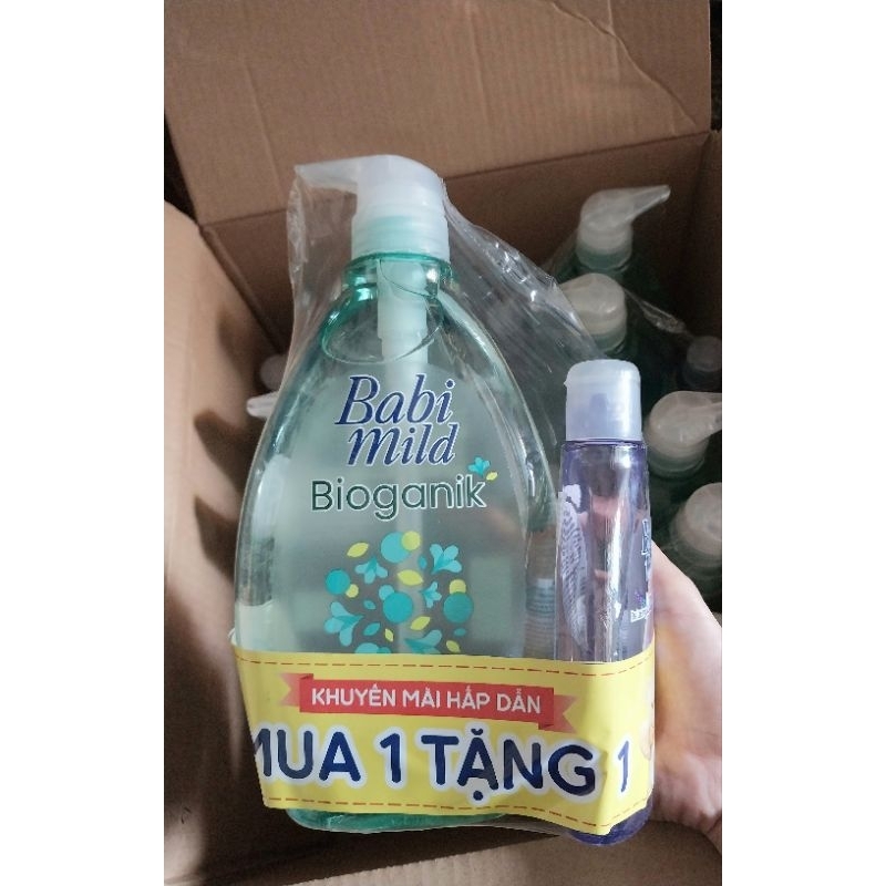 TẮM GỘI BÉ BABI MILD ( Chai 800ml + 180ml) | Shopee Việt Nam