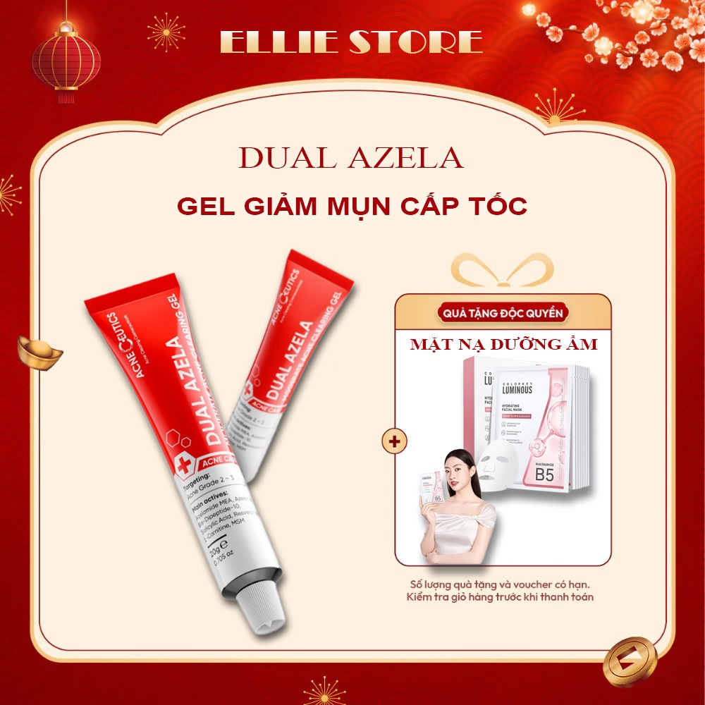 Gel Giảm Mụn Dual Azela ACNECEUTICS Kem Chấm Mụn Giảm Sưng Viêm Mờ Thâm ...