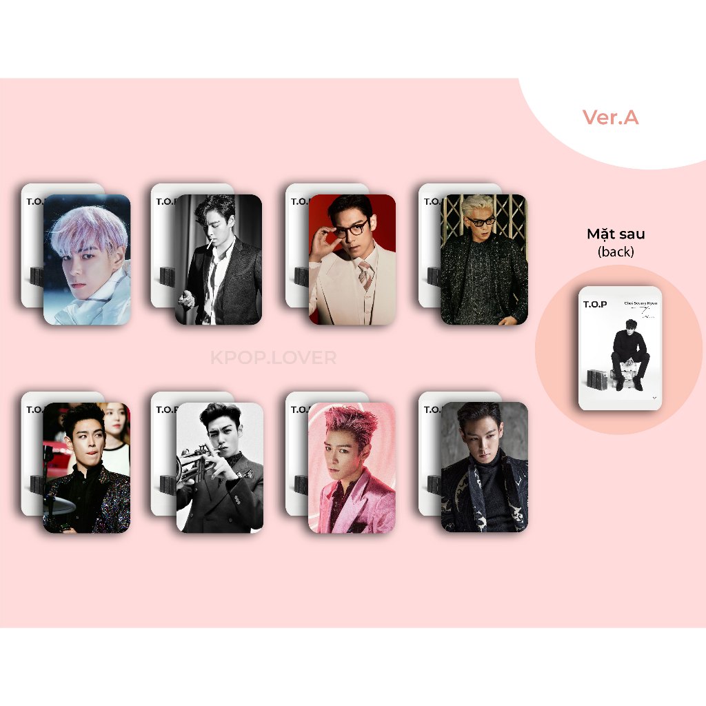 SET 8 CARD BO GÓC TOP - Choi Seung Hyun | Shopee Việt Nam
