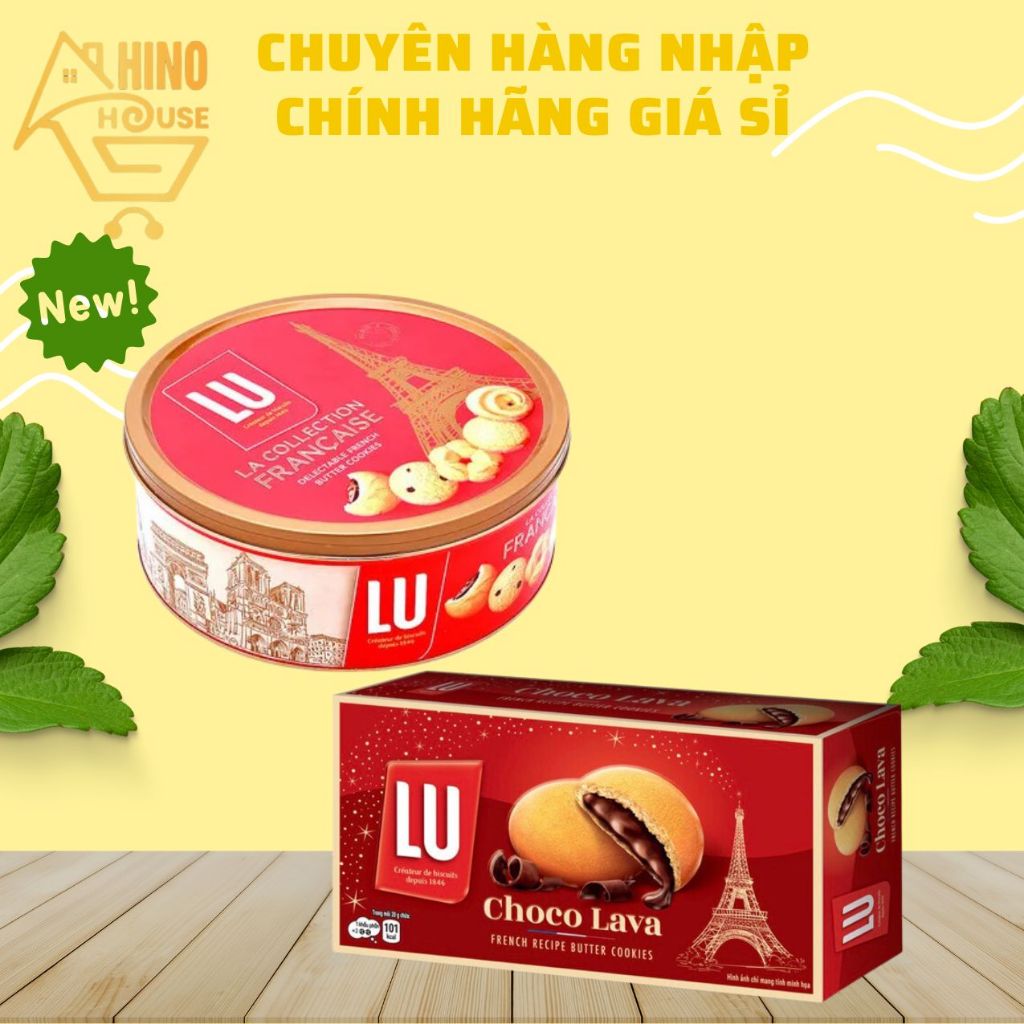 Bánh Quy Lu Choco Lava, Nhân Socola Tan Chảy, Hương Vị Thơm Ngon ...