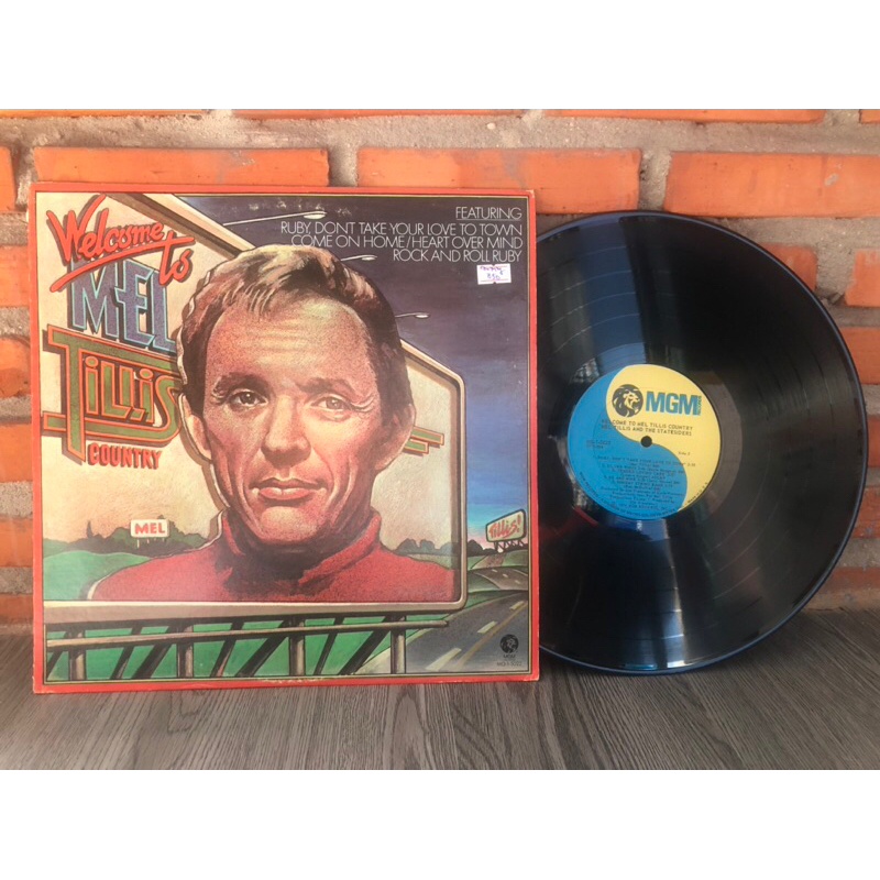 Đĩa Than Vinyl Country WELCOME TO MEL TILLIS COUNTRY MEL TILLIS AND THE ...