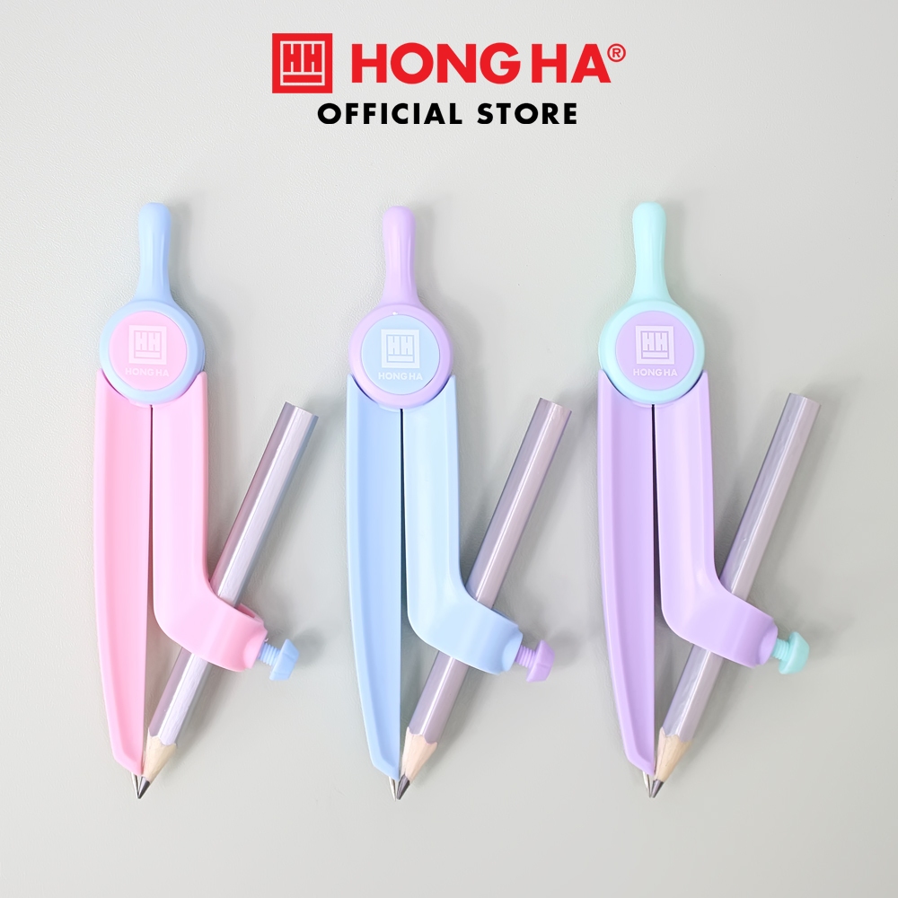 Compa chì gỗ Pastel Hồng Hà - 3574 | Shopee Việt Nam