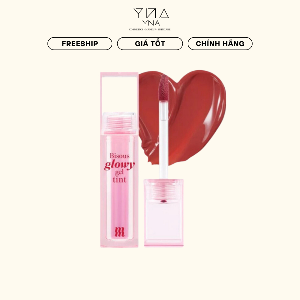 Son bóng Merzy Bisous Glowy Gel Tint 4g | Shopee Việt Nam