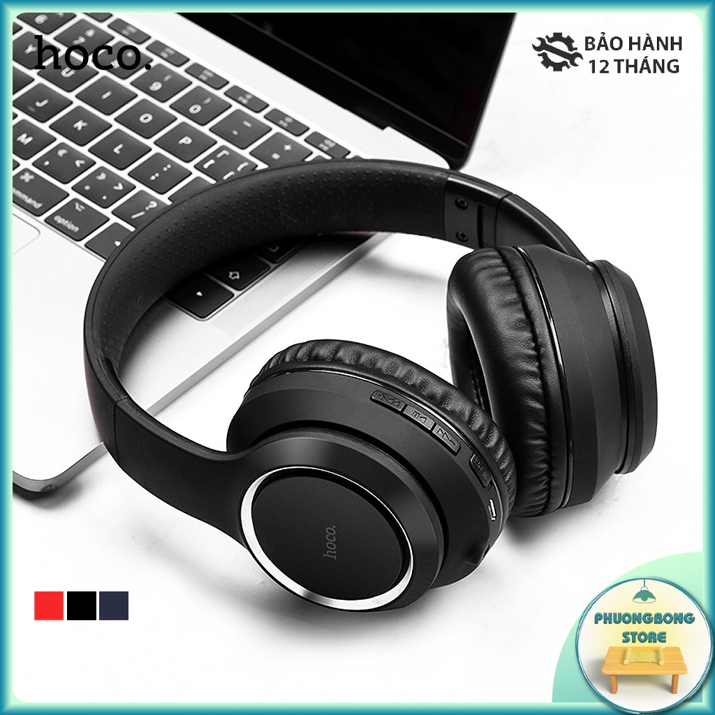 Tai Nghe Chụp Tai Bluetooth Hoco W28 - Tai Nghe Không Dây Bluetooth Hoco W28 Tích Hợp Micro Đàm ...