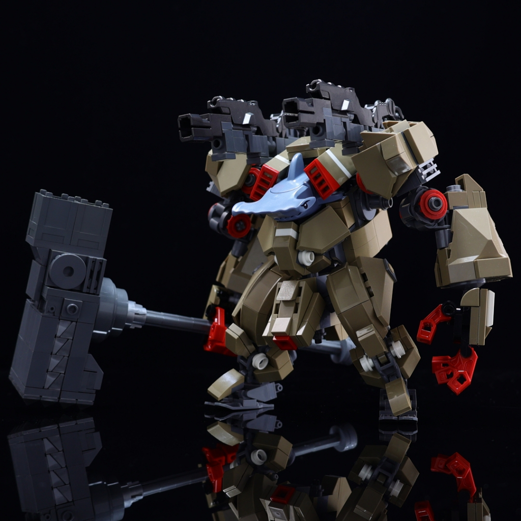 Mô hình lắp ráp Robot MOC Moko Hammer Shark's EXO-Suit (626 mảnh ...