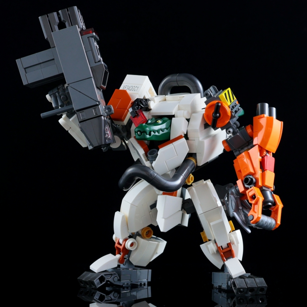 Mô hình lắp ráp Robot MOC Moko Crocodile's EXO-Suit (428 mảnh) | Shopee ...
