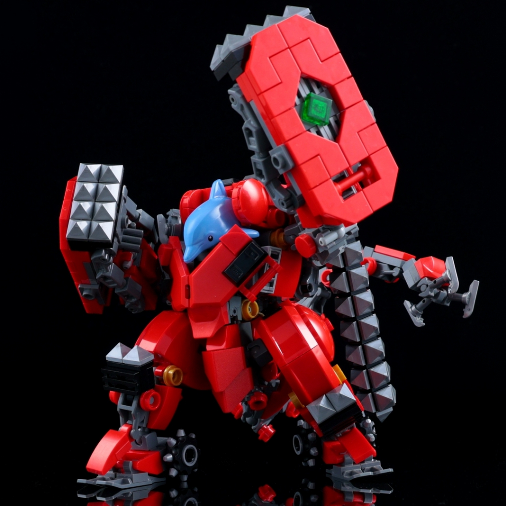 Mô hình lắp ráp Robot MOC Moko Red Dolphin's EXO-Suit (514 mảnh ...