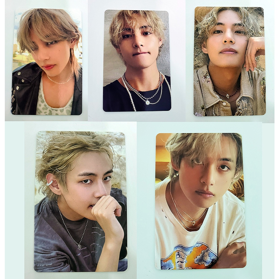 [Chính hãng] Card Off V Taehyung bóc từ album Layover + freebies ...
