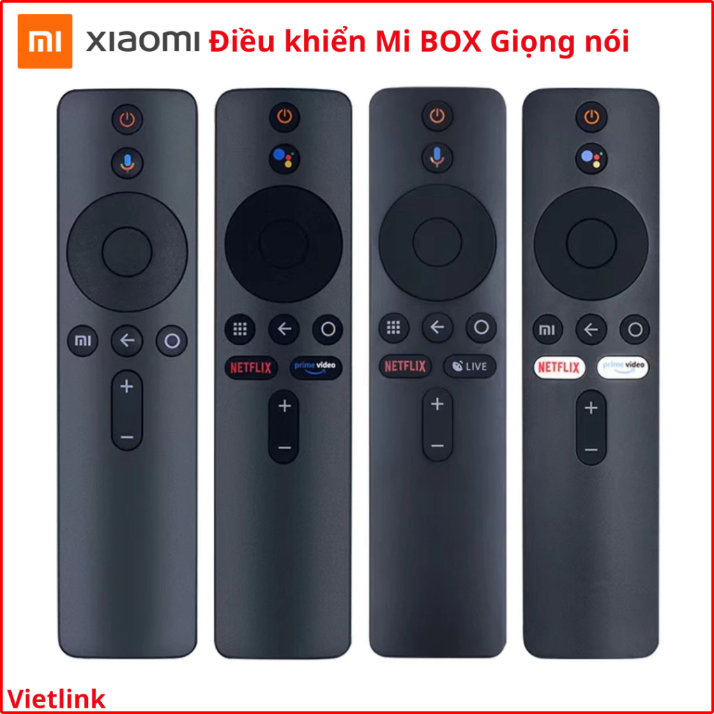 Điều khiển Xiaomi BOX TV Giọng nói - Remote TV Xiaomi Mi BOX Giọng nói ...