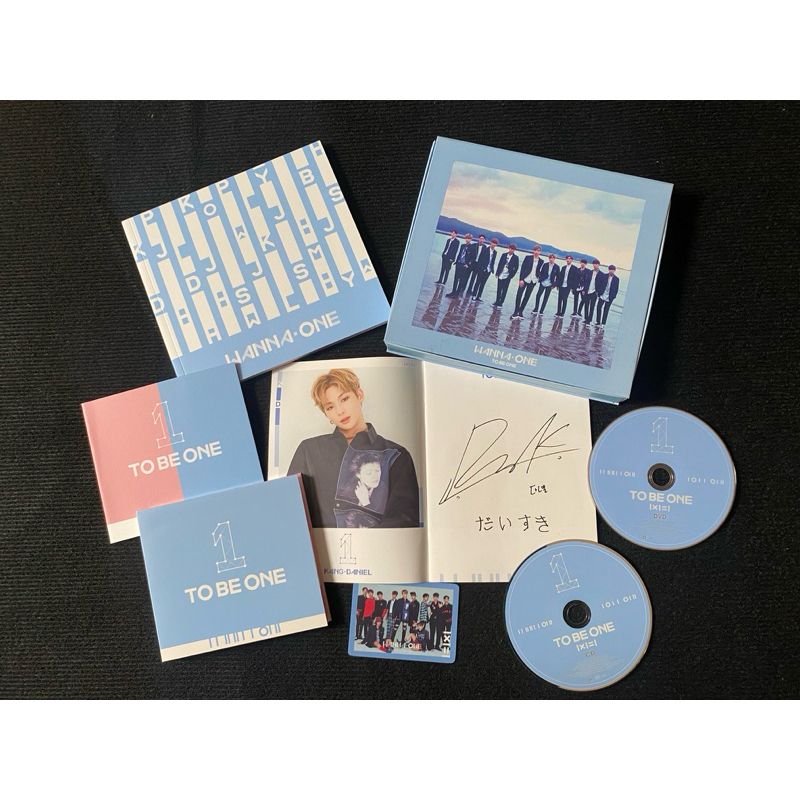 wanna one album Nhật To Be one đã khui seal gồm CD DVD photocard và Photobook | Shopee Việt Nam