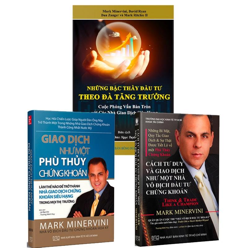 Combo Sách - Cách Tư Duy và Giao dịch Phù Thủy Chứng khoán Mark Minervini - Đầu Tư Theo đà tăng ...