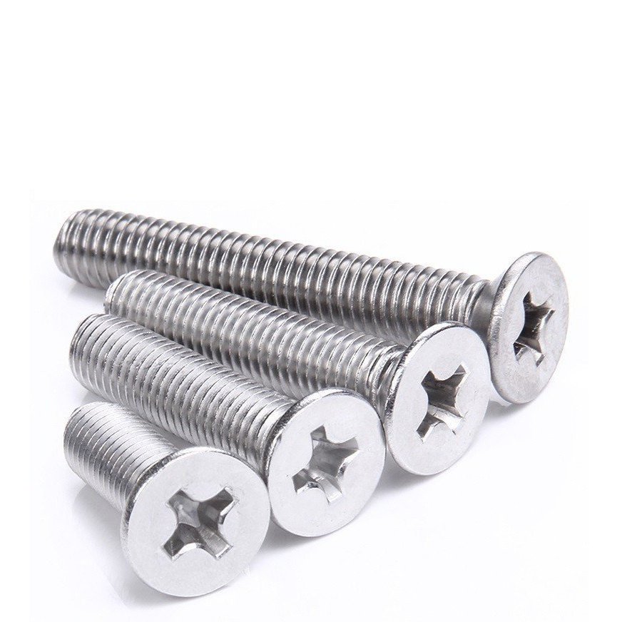 10 cái vít pake đầu bằng thân bulong inox304 M6 | Shopee Việt Nam
