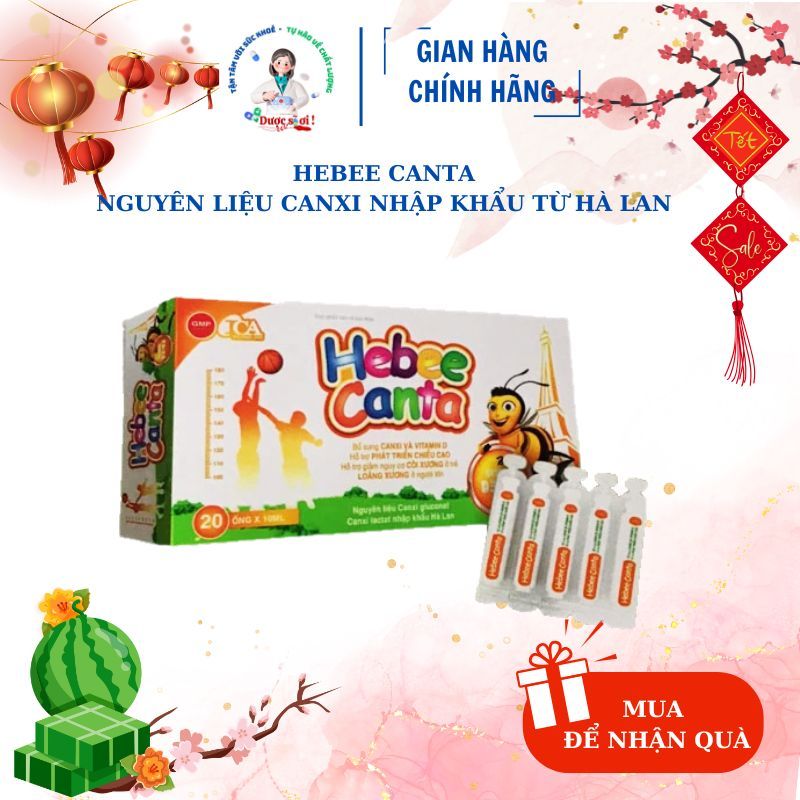 Hebee Canta - bổ sung calci và vitamin D cho cơ thể. | Shopee Việt Nam