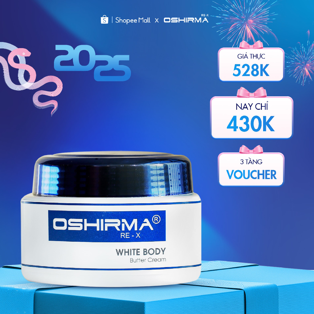 Kem Trắng Da Body OSHIRMA Re-X "CHUẨN KHOA HỌC" 200g | Shopee Việt Nam