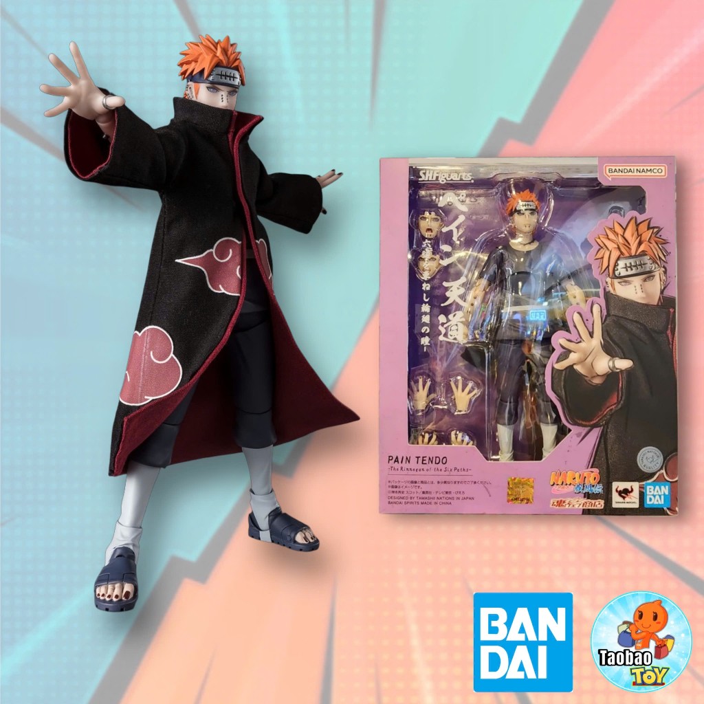 Mô Hình Shf Pain Tendo (Naruto) Chính Hãng BANDAI 1/12 Có Khớp | Shopee ...