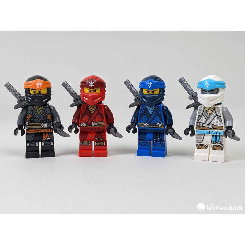 LEGO Ninjago Crystalized Ninja Kai Jay Cole Zane hàng real chính hãng ...
