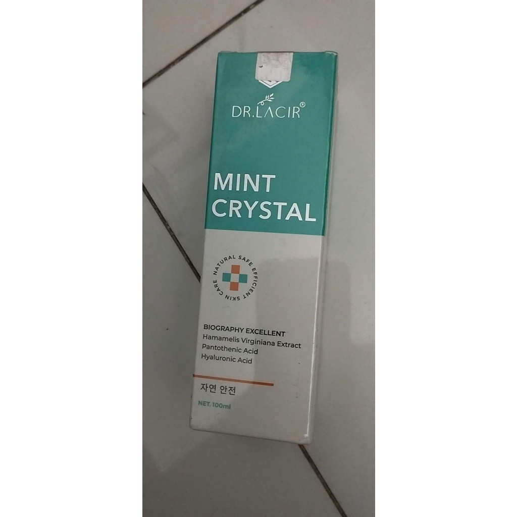 Toner tinh thể bạc hà Lamer Dr Lacir chính hãng | Shopee Việt Nam