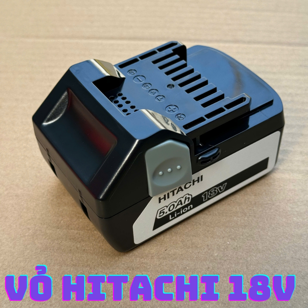 Vỏ pin Hitachi 18v 5s2p 10 cell 18650 mạch adapter | Shopee Việt Nam