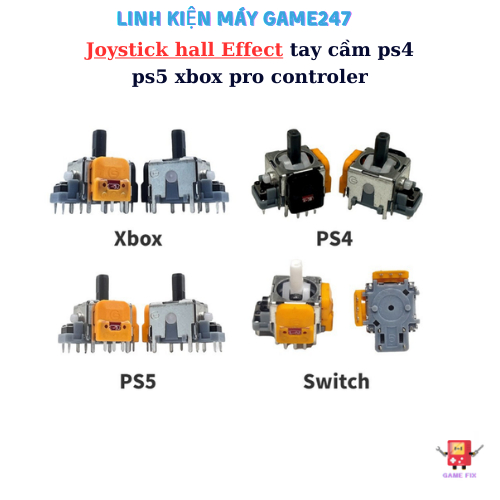 Joystick Hall Effect 3D Tay Cầm Ps4 / Ps5 / Xbox One/S/XS /Pro ...