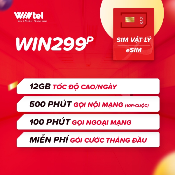 SIM 4G Wintel WIN299P - Sim Data Không Giới Hạn | Shopee Việt Nam