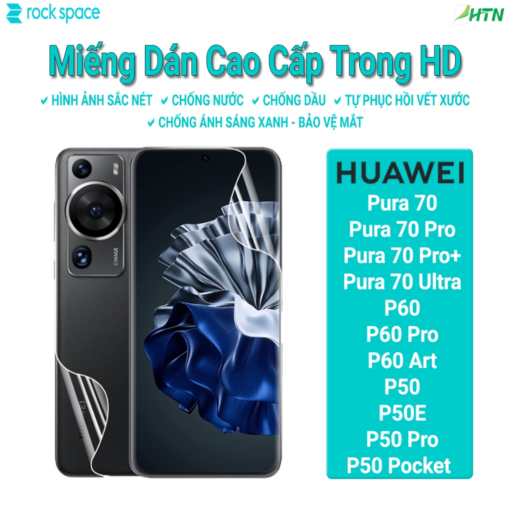 Miếng Dán Hydrogel Trong Suốt Rock Space cho Huawei Pura 70 Ultra / 70 ...