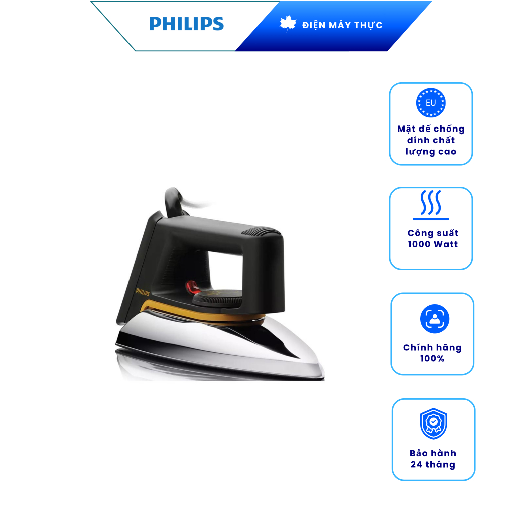 Bàn ủi Philips HD1172/01 - ngắt nhiệt tự động - Hàng chính hãng - Bảo ...