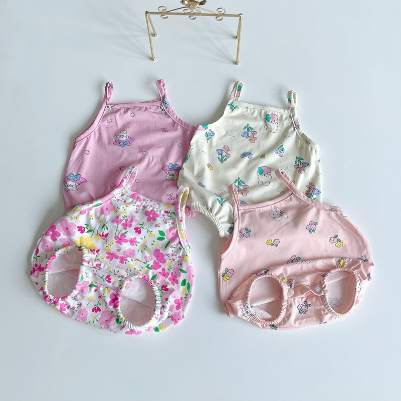 Boby Hai Dây Cho Bé Gái, Body Mặc Mùa Hè Thoáng Mát 3kg - 11kg | Shopee Việt Nam