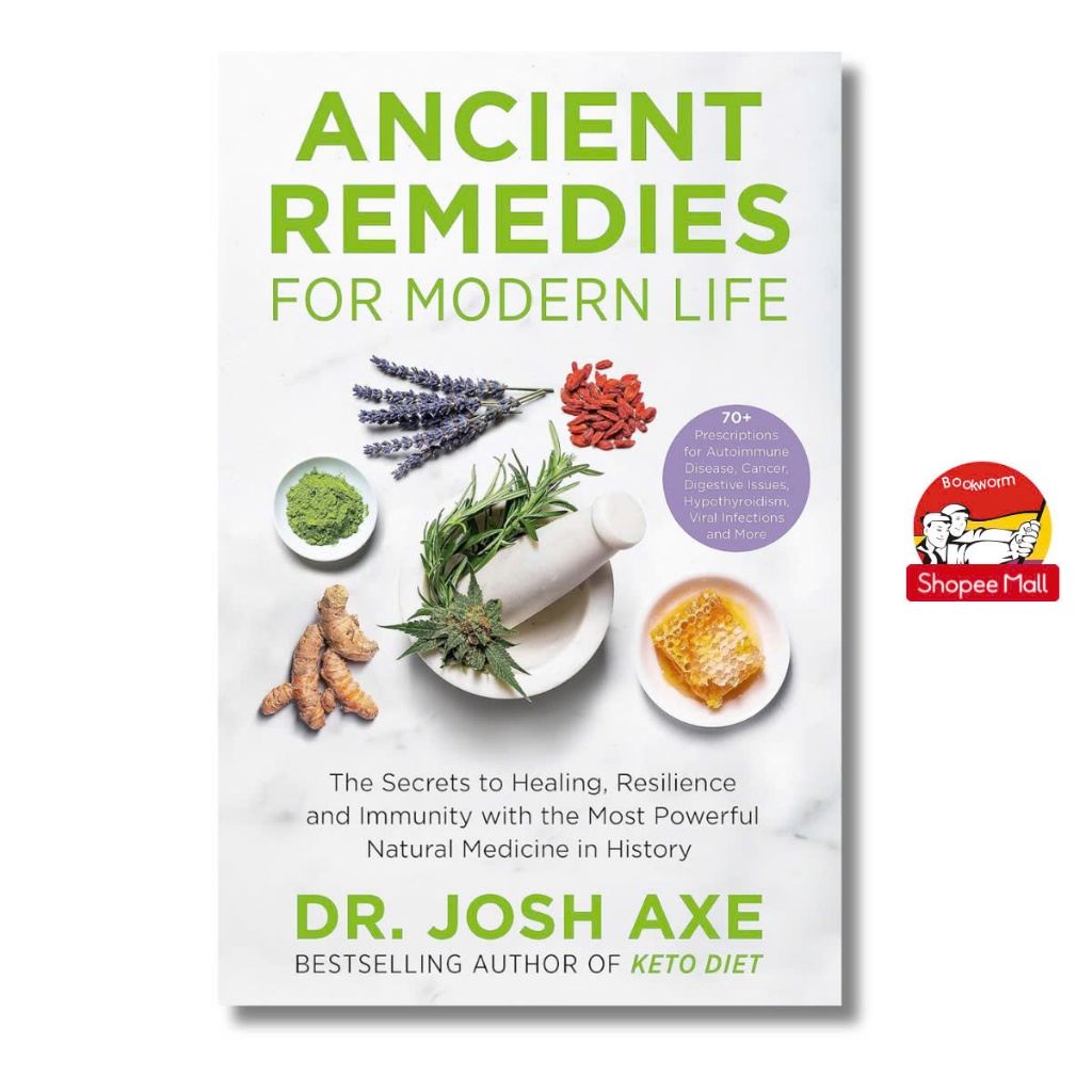 Sách - Ancient Remedies For Modern Life by Dr. Josh Axe - English Book ...