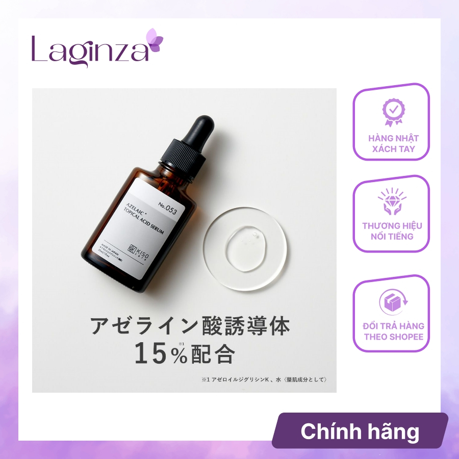 Serum KISO Azelaic acid 15%, 30ml | Shopee Việt Nam