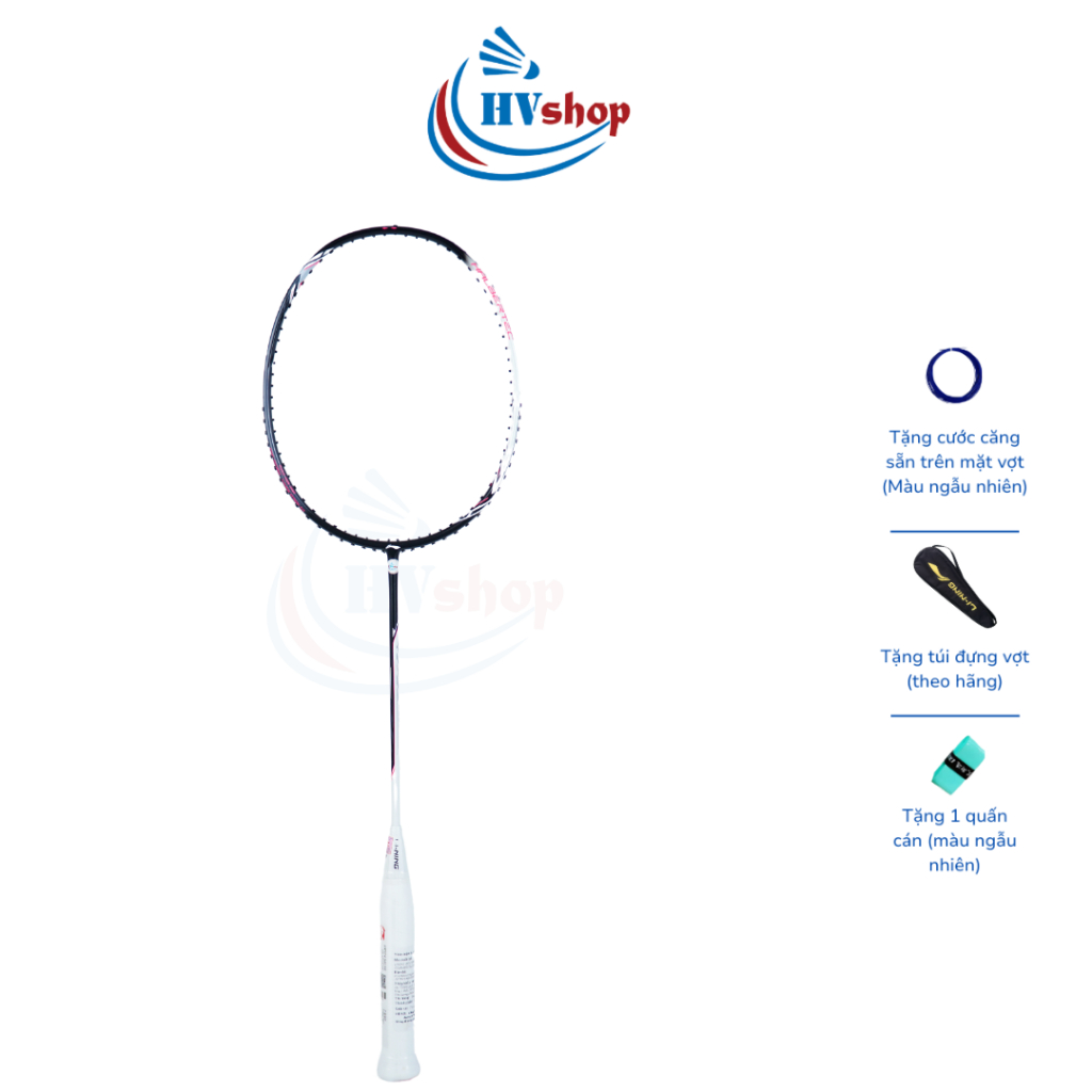 Vợt cầu lông - Vợt Lining Halbertec 2000 chính hãng, tặng cước căng sẵn ...