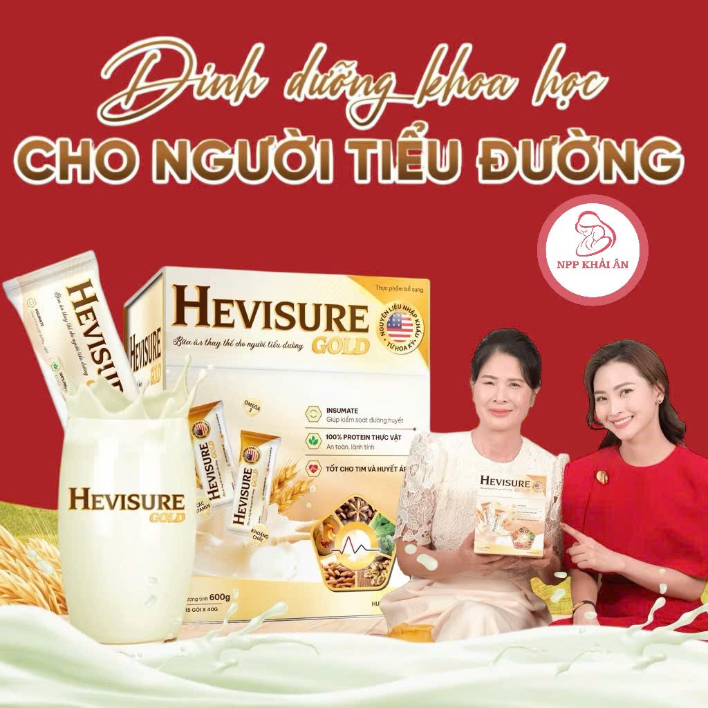 (CAM KẾT CHÍNH HÃNG) Bữa Ăn Thay Thế Hevisure 600G Có Thành Phần Từ Đạm ...