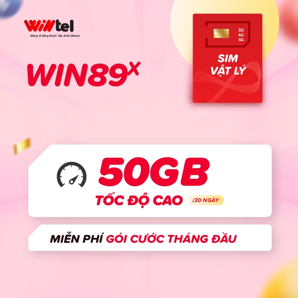 SIM 4G Wintel - SIM Vật Lý Win69X, Win89X,Sim Data Tốc Độ Cao | Shopee Việt Nam