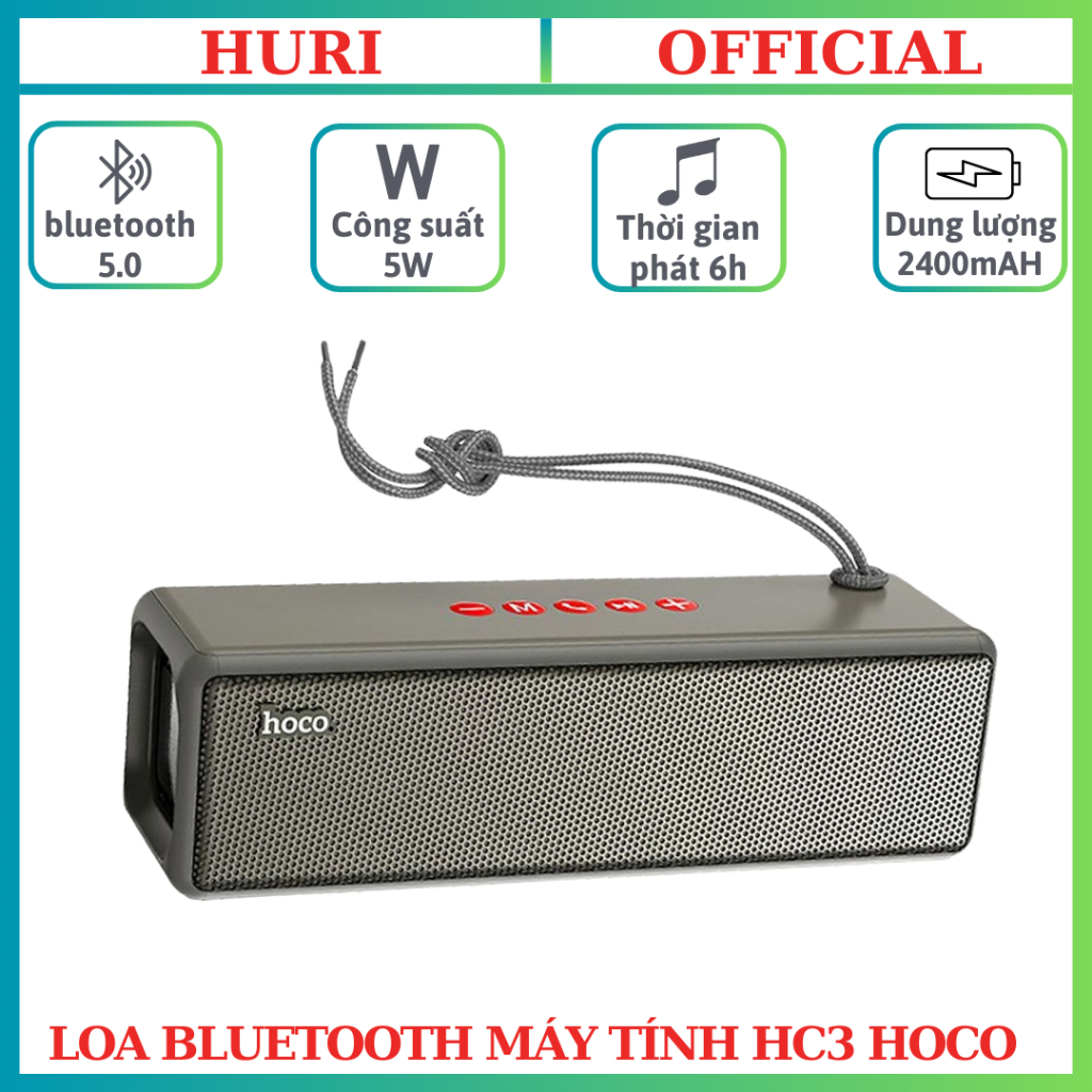 Loa Bluetooth HC3 Hoco - Loa Máy Tính Hoco - Pin 2400mAh Nghe Nhạc 6h ...
