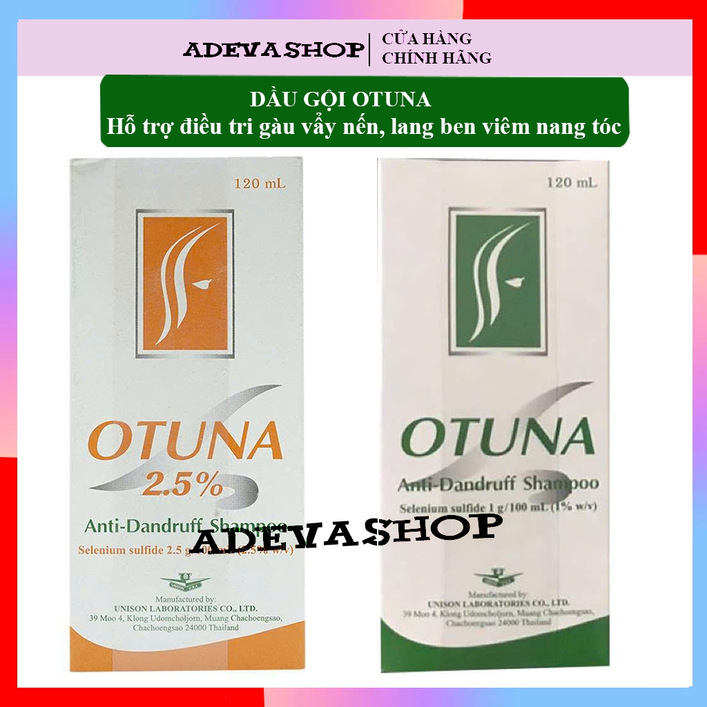 Dầu gội Otuna chống gầu sạch nấm, dầu gội sạch gàu otuna | Shopee Việt Nam