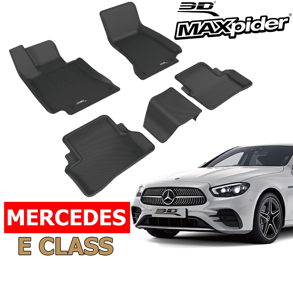 Thảm Lót Sàn MERCEDES E CLASS E180 E200 E250 E300, AMG, W212, W213, W214 chính hãng 3D MAXpider ...