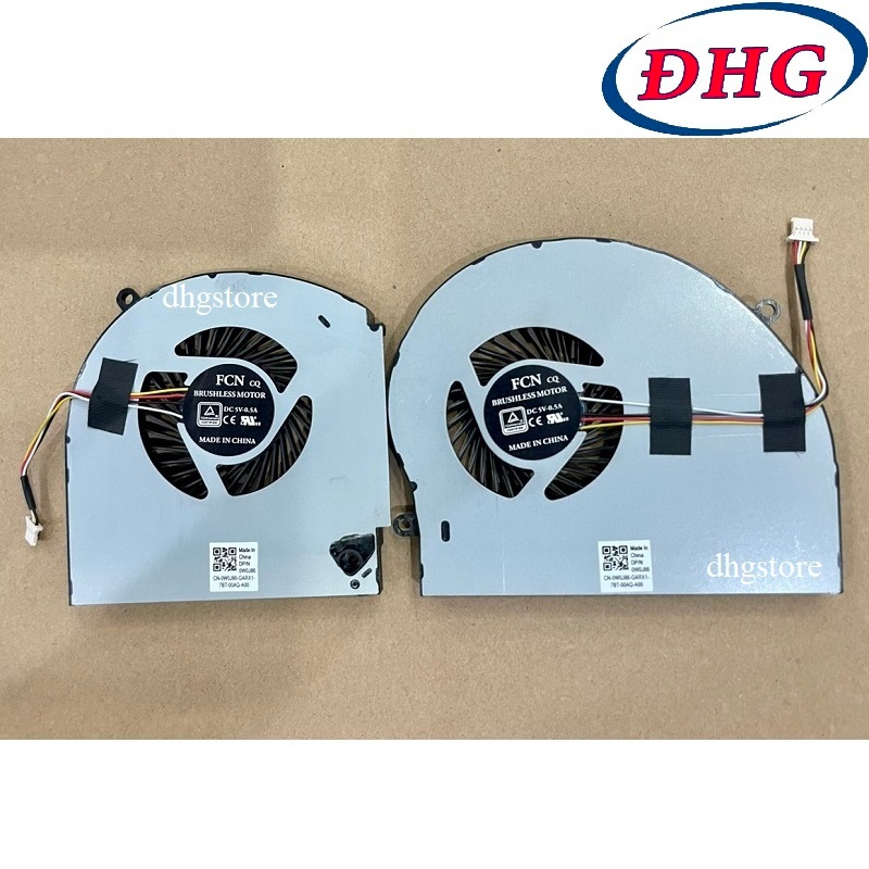 Fan quạt tản nhiệt CPU-GPU laptop Dell Alienware 17 R4, 17 R5, P31E ...