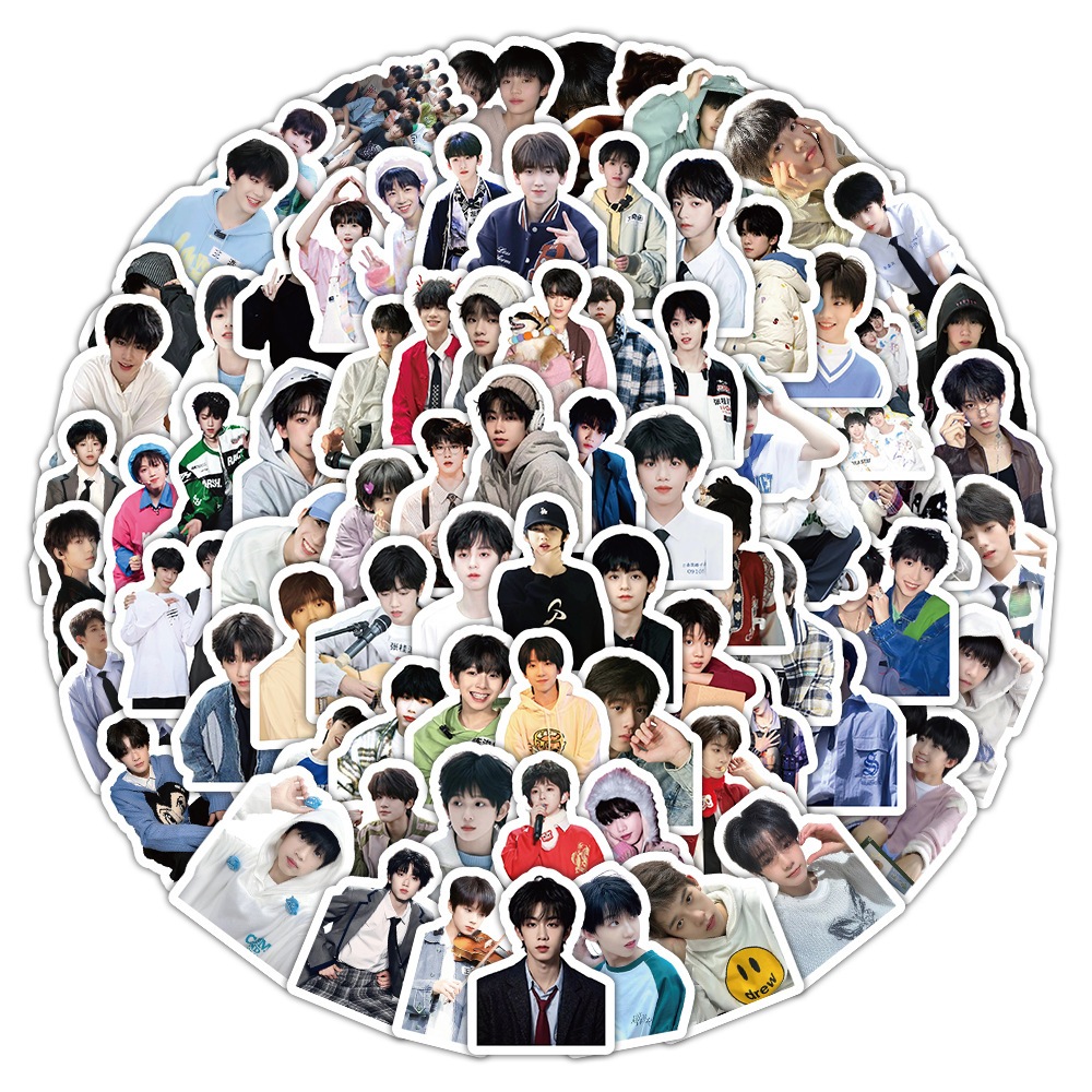 Set 100 stickers TF Family Gia Tộc F4, hình dán trang trí sưu tầm ...