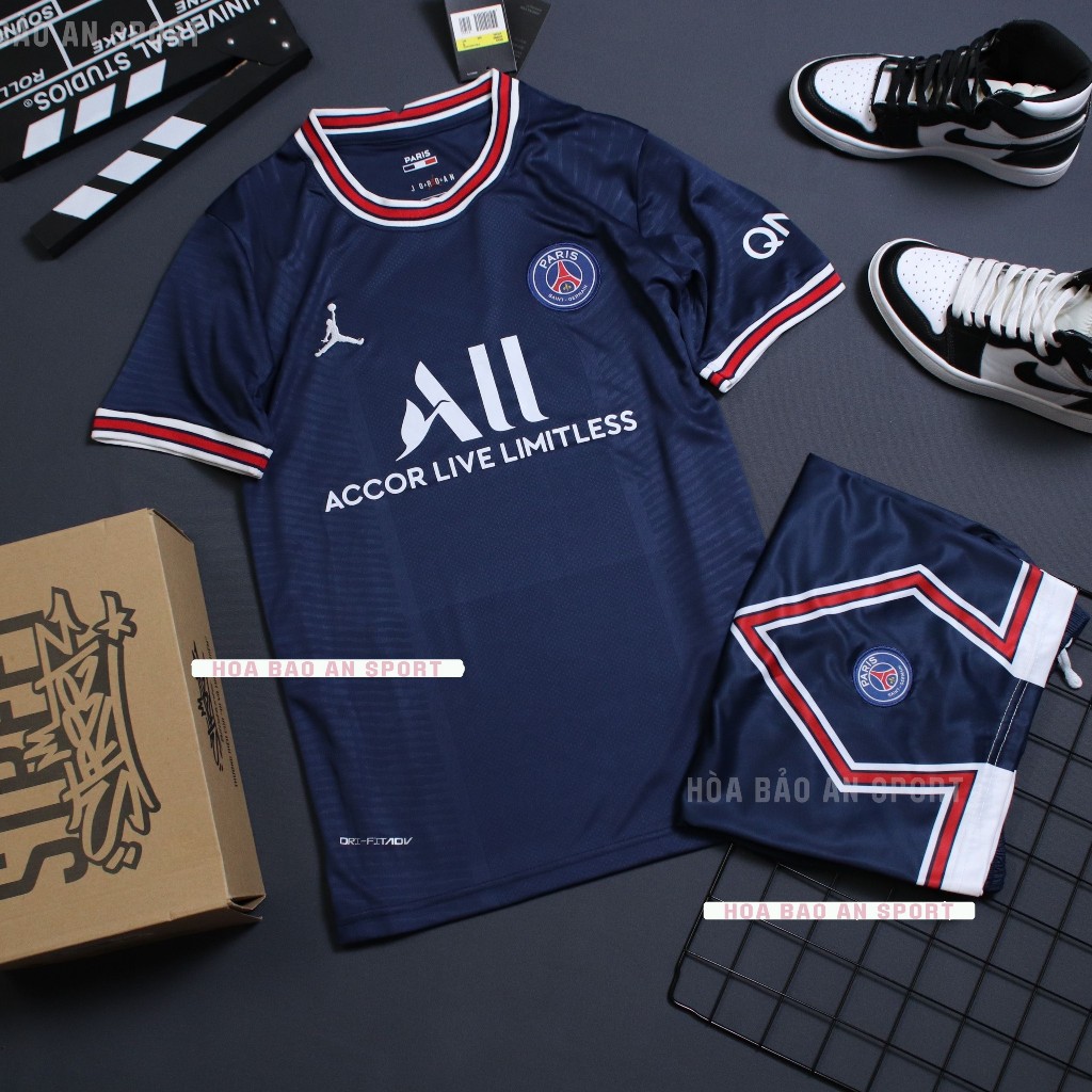 Quần Áo Bóng Đá clb PSG Màu xANH Đen Hàng mới về 2022 - Áo Paris Saint ...