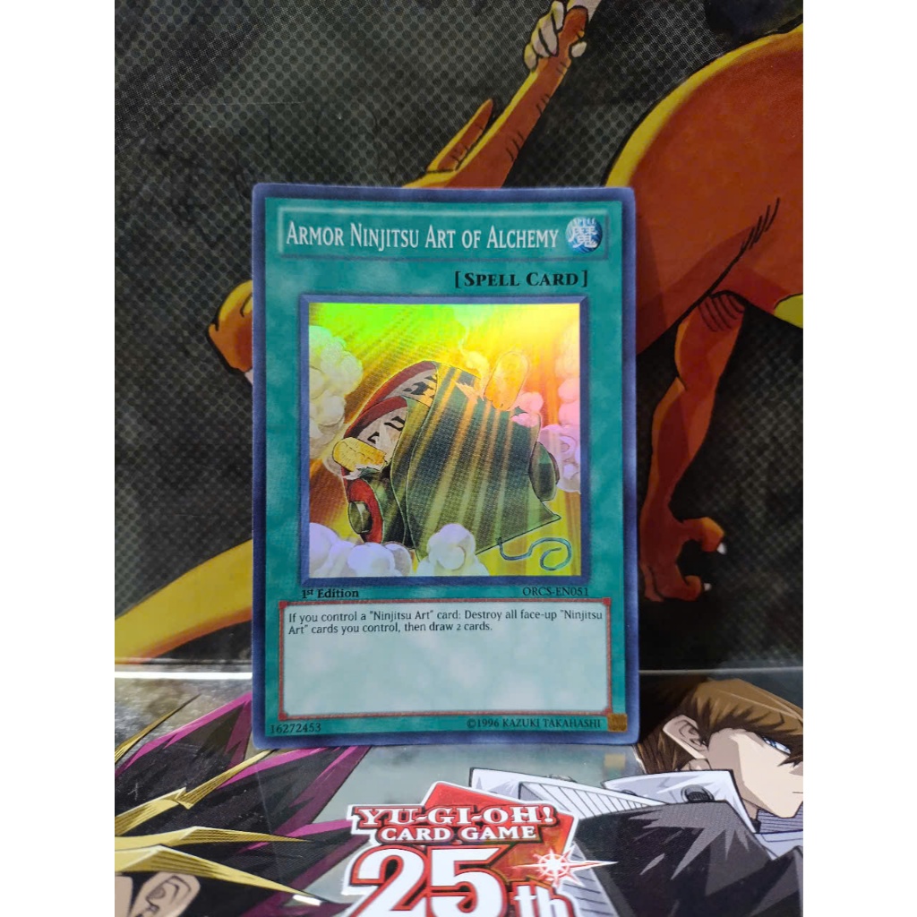[ Đỗ Lạc Shop ] Thẻ Bài Mint90 Yugioh Spell Armor Ninjitsu Art of Alchemy Super | Shopee Việt Nam