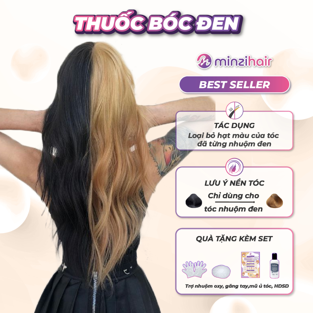 Bóc đen - Thuốc Bóc Đen Tóc Giúp Tóc Nhuộm Đen Về Lại Nền Tự Nhiên ...