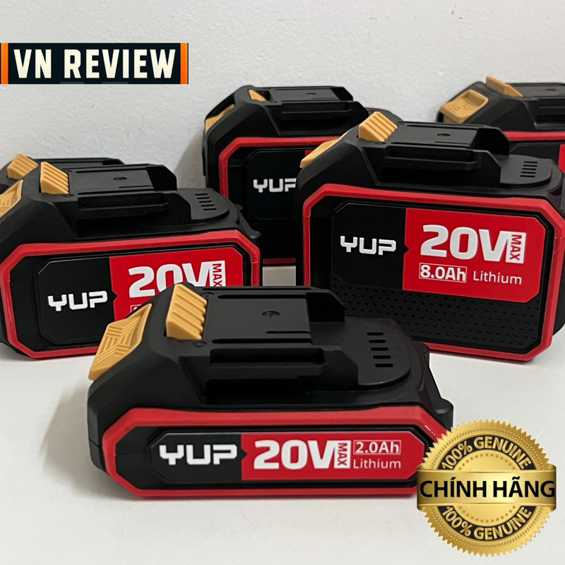 [VN Review] Pin Máy Khoan YUPAI 20V Chính Hãng YUP Chân Pin Phổ Thông M21 | Shopee Việt Nam